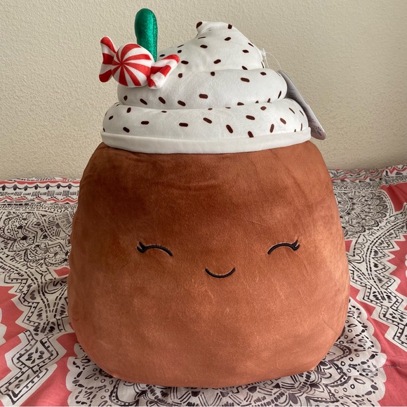Squishmallows | Toys | Squishmallows Marsha 6 Peppermint Latte | Poshmark